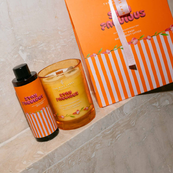 The Gift Label Bath Foam - Stay Fabulous