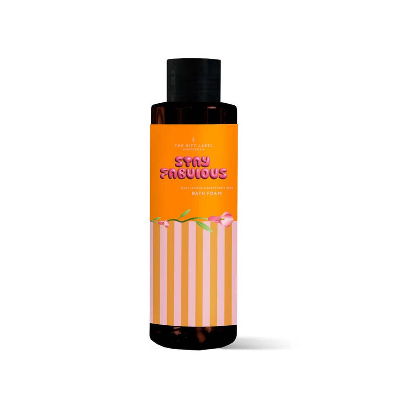 The Gift Label Bath Foam - Stay Fabulous